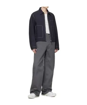 RIER Casual Pants With Belt Loops - Black