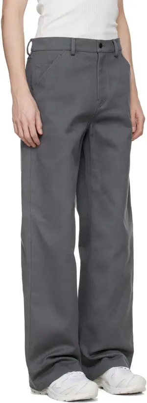 RIER Casual Pants With Belt Loops - Black