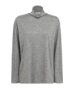 THE ROW Annapolis Cashmere Turtleneck Sweater