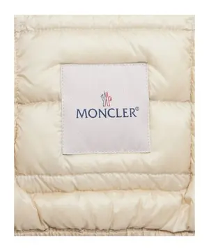 Moncler Lans Nylon Down Jacket - Nude