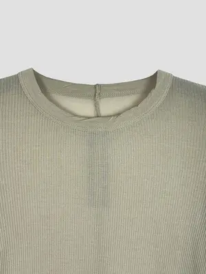 Rick Owens Long Sleeve T-shirt - Beige