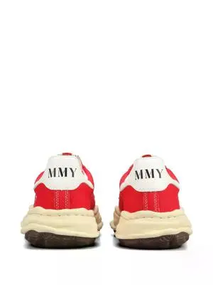 Mihara Yasuhiro Blakey Canvas Sneakers - Red