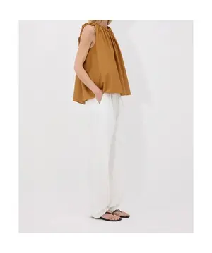 Loulou De Saison Braided Strap Top