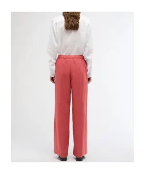Aspesi Elastic Waistband Wide Leg Pants