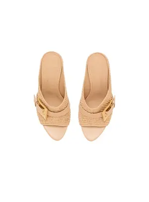 Balmain Anthem No Wedge Mules