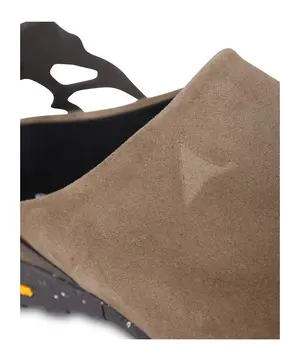 ROA Fedaia Round-toe Mule Slippers With Vibram Sole - Brown
