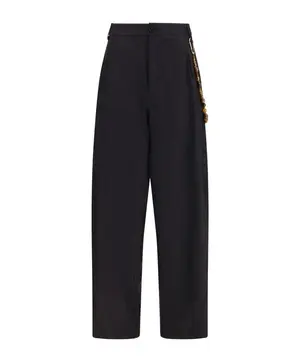 DARKPARK Phebe Charm Straight-leg Pants - Black