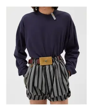 Versace Medusa Embroidered Crewneck Jumper