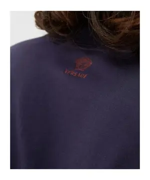 Versace Medusa Embroidered Crewneck Jumper