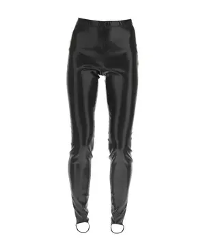 Dsquared2 Faux-leather Ankle Cuff Leggings