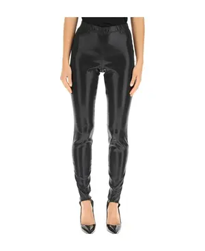 Dsquared2 Faux-leather Ankle Cuff Leggings