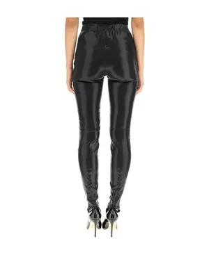 Dsquared2 Faux-leather Ankle Cuff Leggings