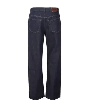 Dries Van Noten Belt Loop Jeans - Black