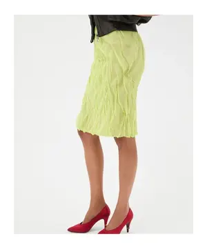 Versace Draped Pencil Skirt