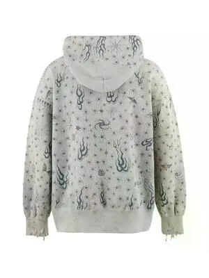 SAINT MXXXXXX Graphic Print Hoodie