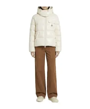Moncler Andro Nylon Hooded Down Jacket - No