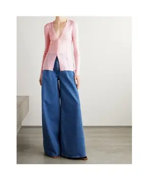 Gabriela Hearst Long-sleeved V-neck Cardigan