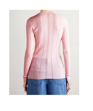 Gabriela Hearst Long-sleeved V-neck Cardigan