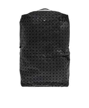 Issey Miyake Geometric Pattern Backpack - Black