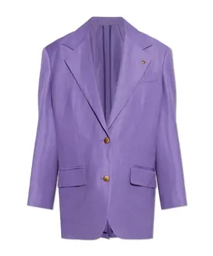 Versace Single-breasted Oversized Blazer - No