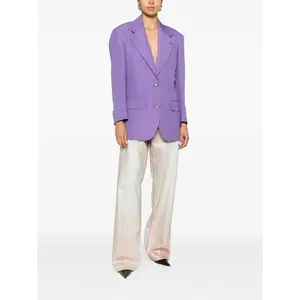 Versace Single-breasted Oversized Blazer - No