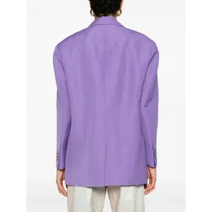 Versace Single-breasted Oversized Blazer - No