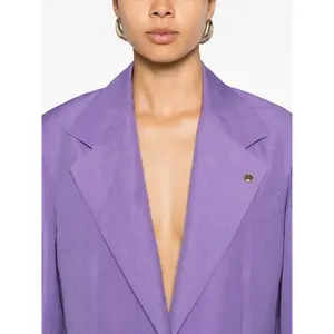 Versace Single-breasted Oversized Blazer - No