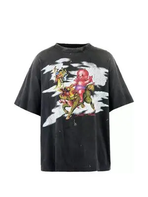 Saint Mxxxxxx Distressed T-shirts For Men