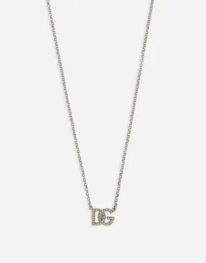 Dolce & Gabbana Logo-plaque Pendant Necklace