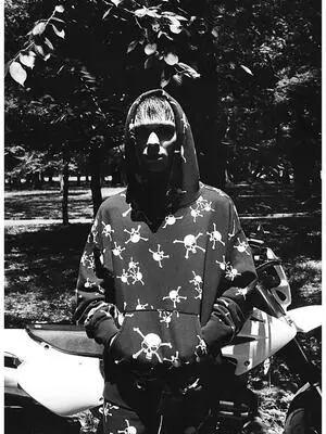 SAINT MXXXXXX Skull Print Hoodie