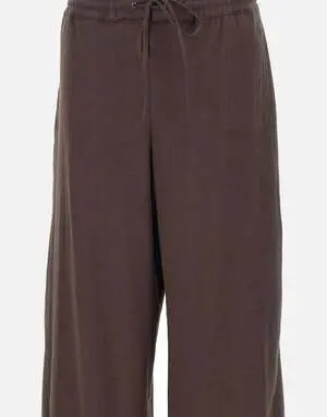Vince Drawstring Wide-leg Pants