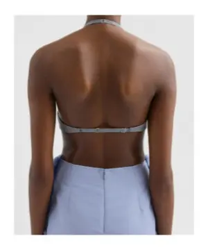 JIL SANDER Poplin Halter Top - Yin