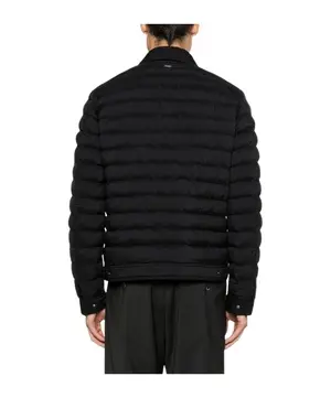 Herno Quilted Padded Shirt Jacket - Black