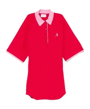 Attico The Il Primo Bagno Polo Mini Dress
