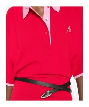 Attico The Il Primo Bagno Polo Mini Dress