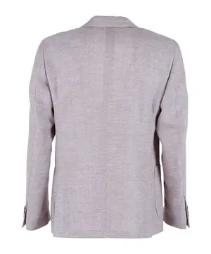 LARDINI Roma Single-breasted Blazer - Gray