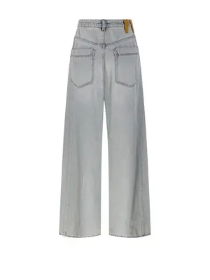 DARKPARK Iris Wide-leg Jeans - Gray