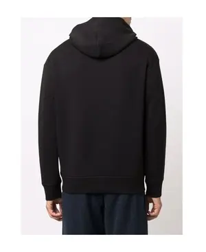 Emporio Armani Logo Patch Detail Hoodie