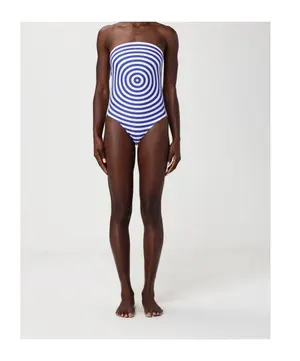 JEAN PAUL GAULTIER Striped One-piece Swimsuit - Multicolor