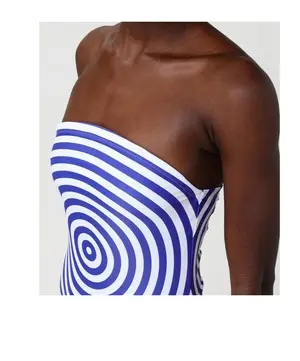 JEAN PAUL GAULTIER Striped One-piece Swimsuit - Multicolor