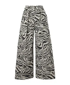 Ulla Johnson High-waisted Wide-leg Pants With Concealed Closure
