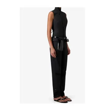 Coperni Pocket Straight Leg Pants - Black