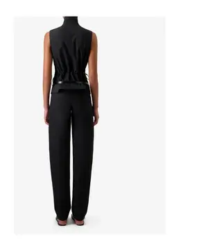 Coperni Pocket Straight Leg Pants - Black