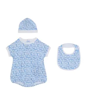 Balmain Monogram Three-piece Set