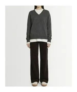 THE ROW Eglitta Wide Leg Corduroy Cotton Pants