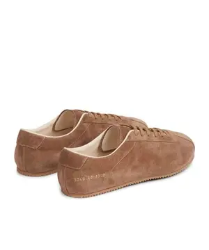 COMMON PROJECTS Lace-up Low-top Casual Suede Sneakers - Brown