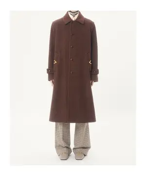 Valentino Garavani Collared Long-sleeved Coat