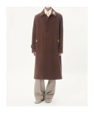 Valentino Garavani Collared Long-sleeved Coat