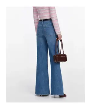 SELF-PORTRAIT High-waist Flared Jeans