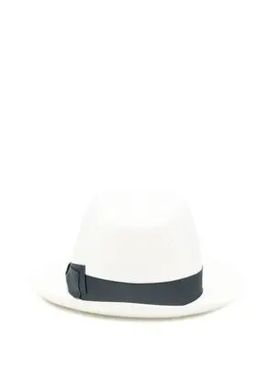 Borsalino Federico Panama Hat - White